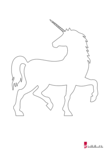 Bastelvorlagen Zum Ausdrucken Einhorn